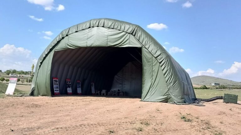 Inflatable Mobile Hangar – TDU Defence Systems