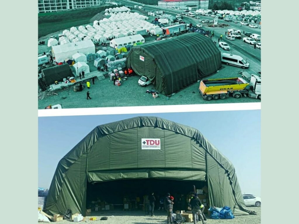 Inflatable Mobile Hangar – TDU Defence Systems